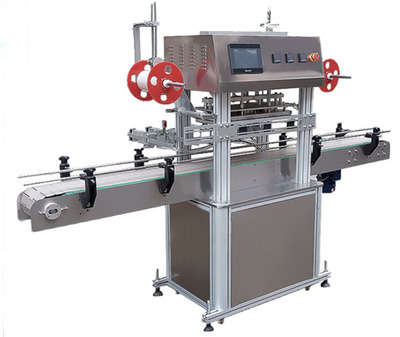 Automatic jar heating sealing machine roller film cutting sealing ...