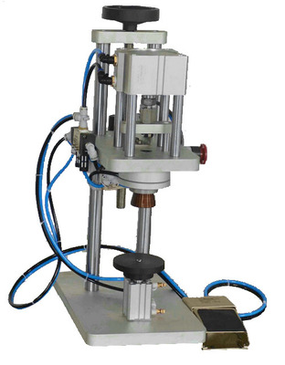 Semi-automatic aluminum cap crimping machine - HAITE